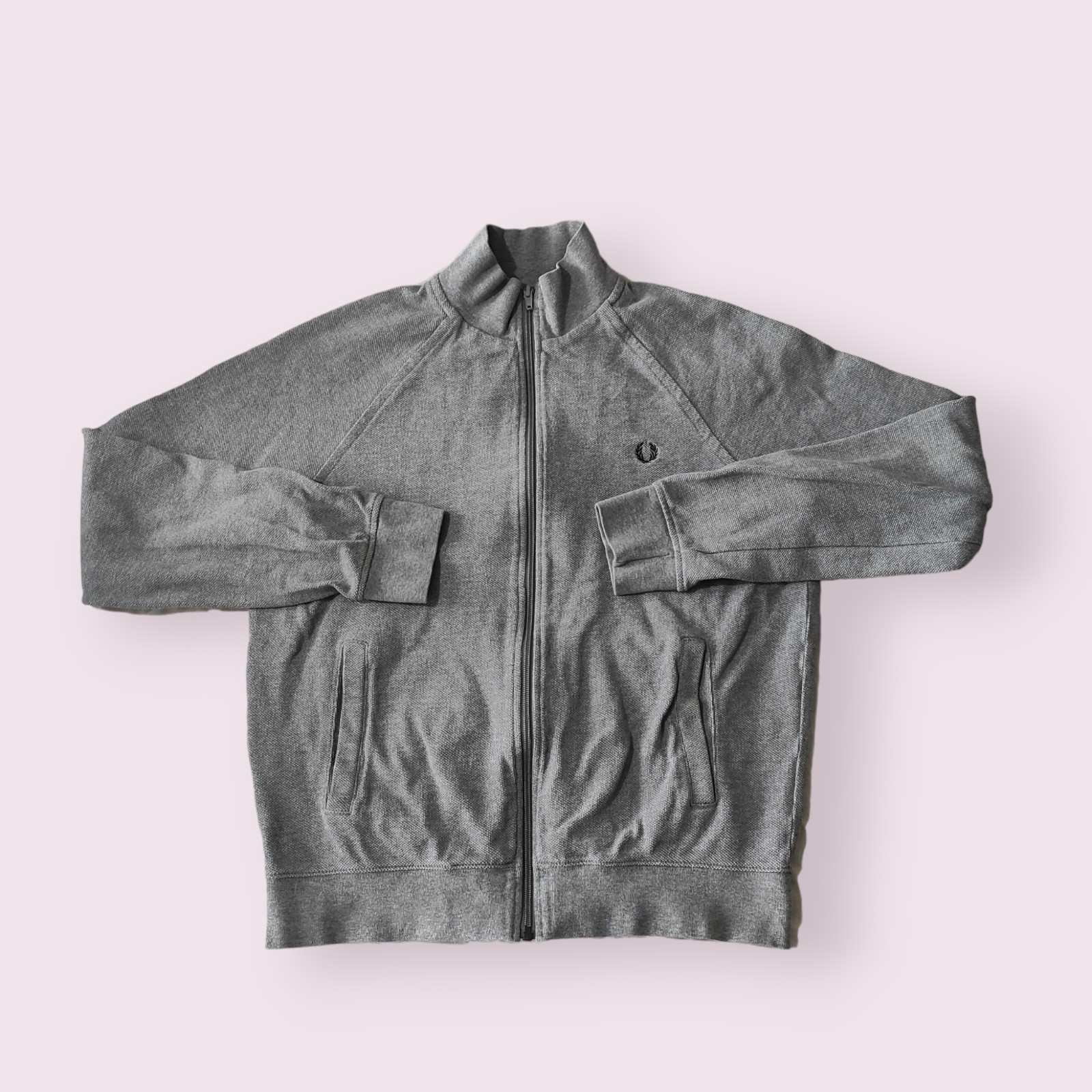 Fred Perry Track Jacket Zip Through Mens Medium Grey … - Gem
