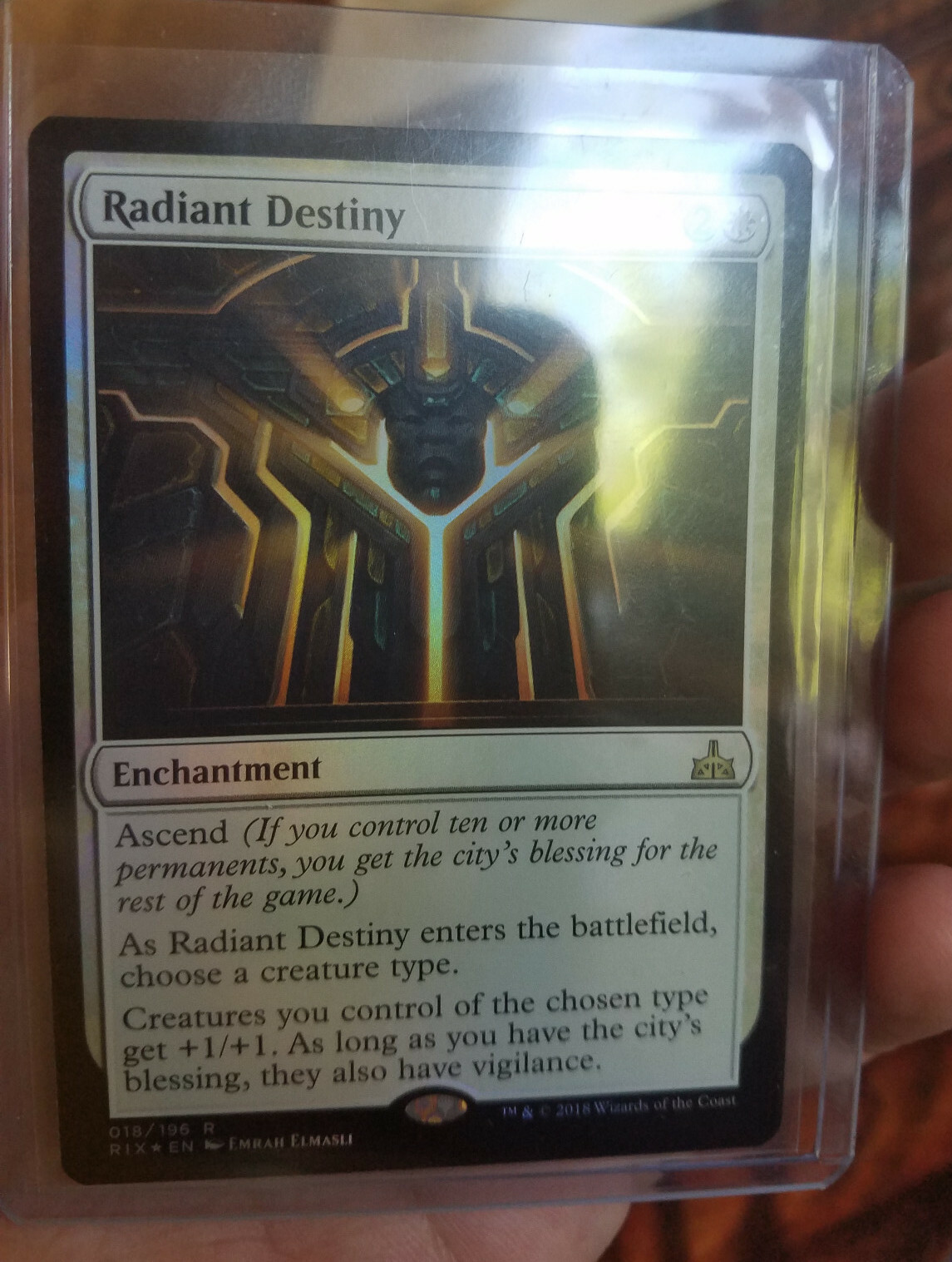 x1 Radiant Destiny - Foil MTG Rivals of Ixalan M/NM x1, English ...