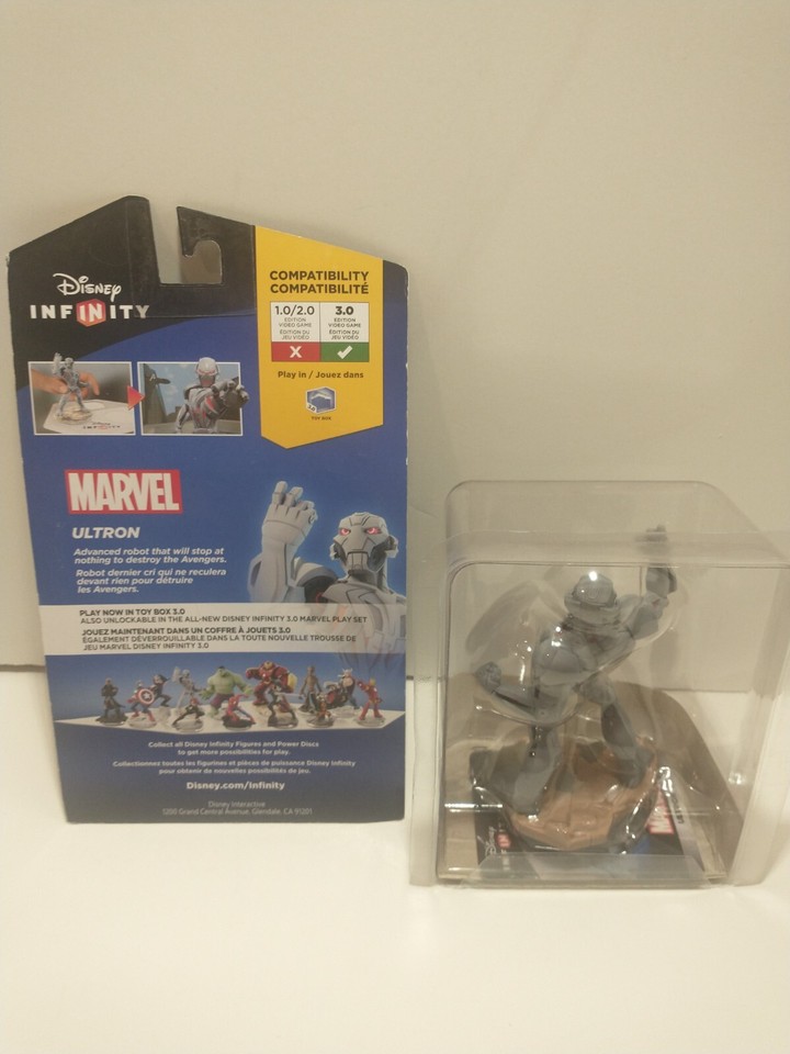 Disney Infinity Ultron Action Figure 3.0 *Card Loose From Bubble ...