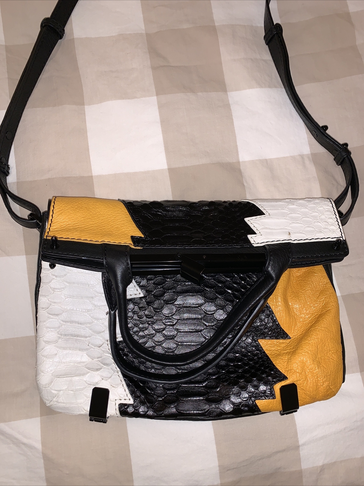 rare Genuine leather Botkier tri color handbags with … - Gem