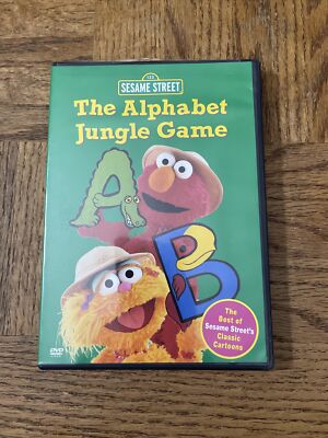 Sesame Street The Alphabet Jungle Game DVD-Rare Vintage-SHIPS N 24 ...