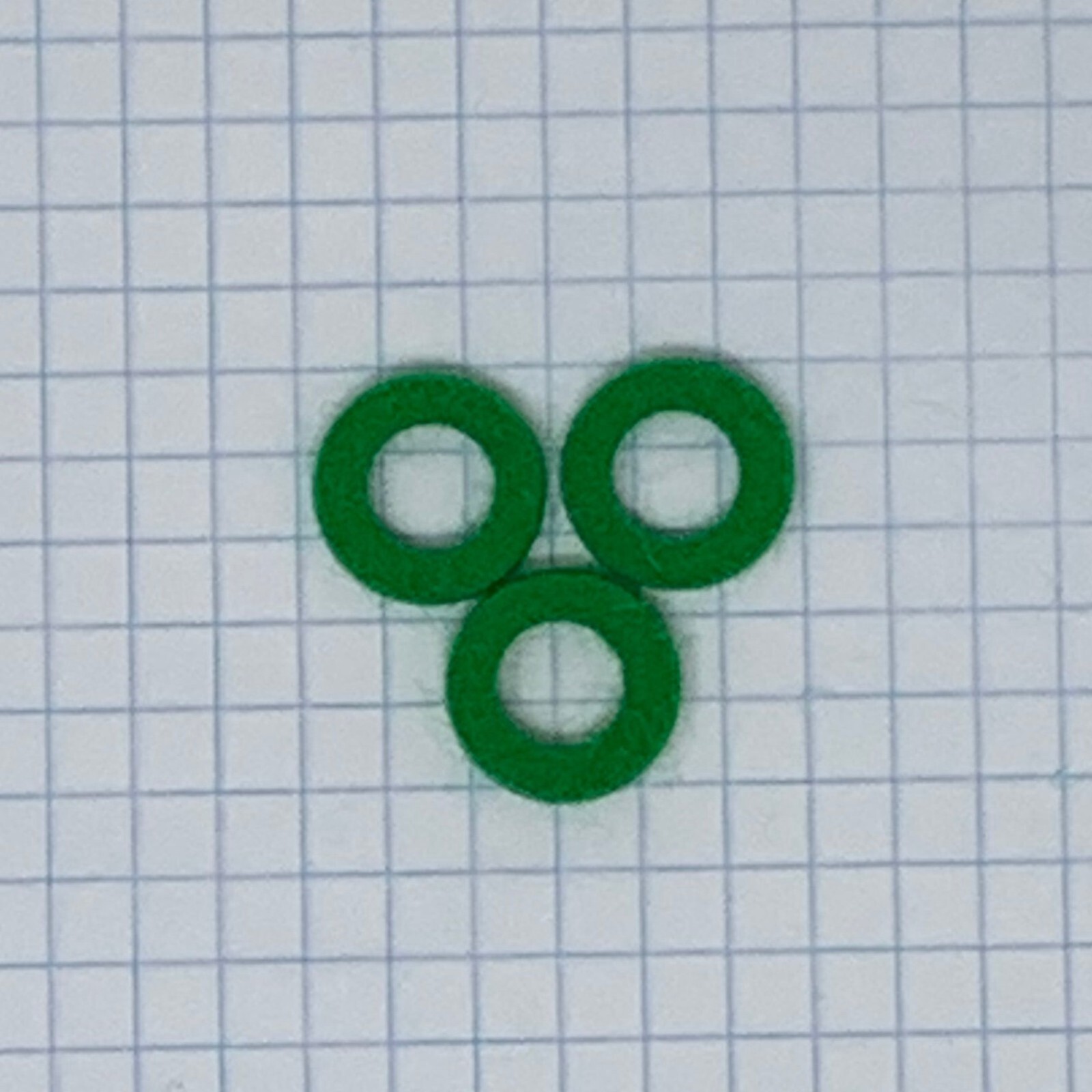 Universal Felts, Cornet, Trumpet, Tuba, Stem, Button, or Top, Green ...