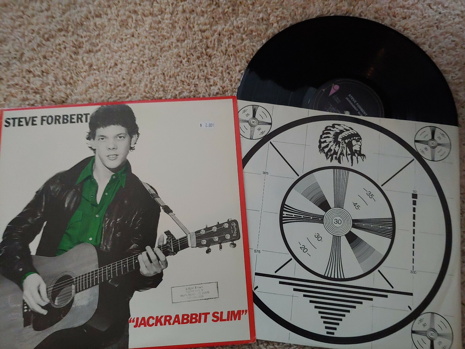 Steve Forbert - Jackrabbit Slim LP Vinyl Record | eBay