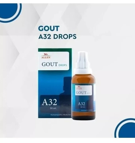 Allen A32 Gout Drops 30ML Homeopathic Drop Free Shipping World Wide | eBay