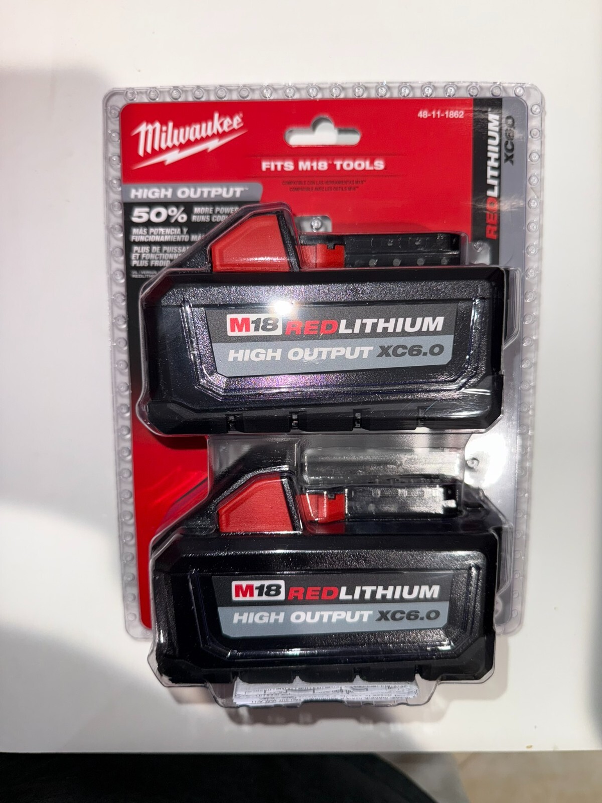 M18™ REDLITHIUM™ HIGH OUTPUT™ XC6.0 Battery Pack (2 Pk) 45242533114| eBay