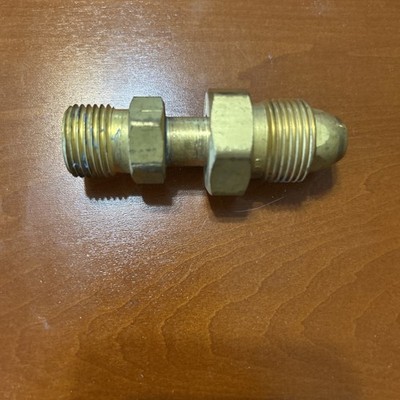 Western Enterprises 810 Brass Cylinder Adaptor from CGA-580 Nitrogen to ...