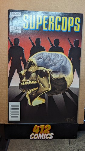 Supercops #4 NOW Comics 1991 - Combine Ship | eBay
