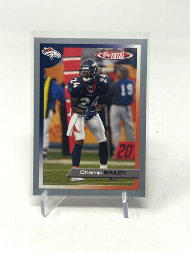 2005 Topps Total Football Champ Bailey Card #206 | eBay
