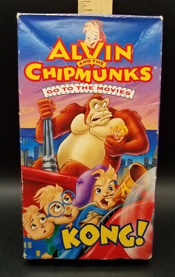 Alvin And The Chipmunks - Go To The Movies : Kong! VHS Tape Buena Vista ...