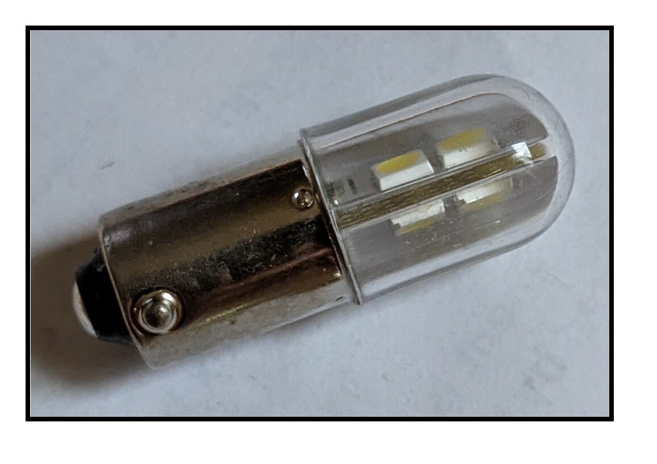 LED Push in Sewing Light Bulb Pfaff 12V 2056,2058,2124,2140 ,2144,2170 ...