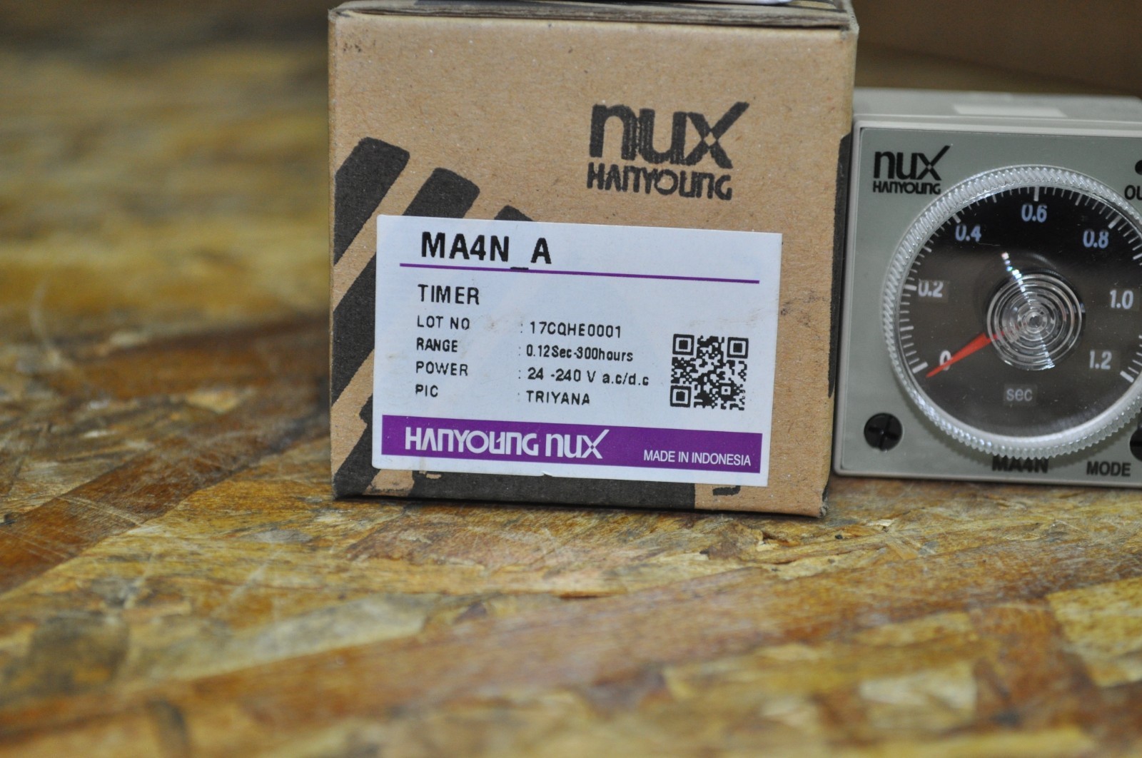 Hanyoung Nux MA4N-A Analog multi timer 48x48 2c time limit 11 pin type NEW | eBay