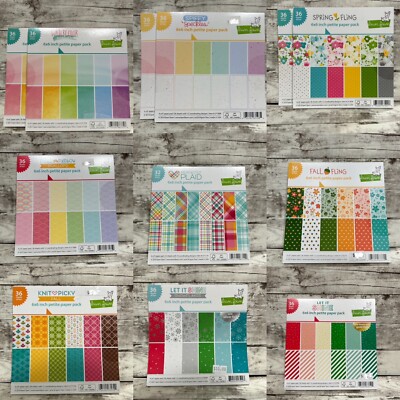 LAWN FAWN 6X6 PAPER PAD- MIXED ASSORTMENT OF PAPER PADS | eBay