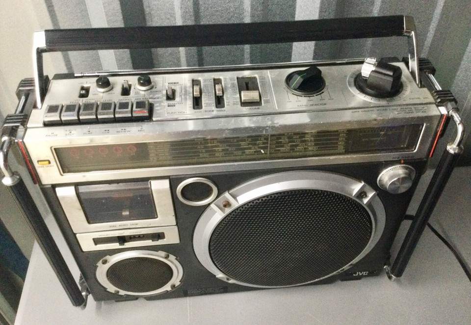 JVC RC-550JW El Diablo Boombox Cassette Recorder Portable Radio ...