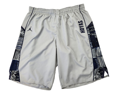 2013-2014 Georgetown HOYAS Basketball TEAM ISSUED Jordan GAME SHORTS ...