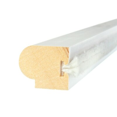 Sash Window Timber Staff Bead Primed 24 x 20 With Brush Pile | eBay