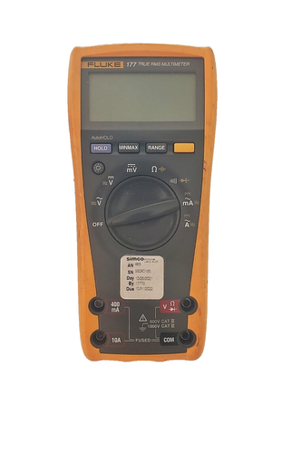 Fluke 177 True RMS Multimeter - Professional Grade Electrical Testing ...