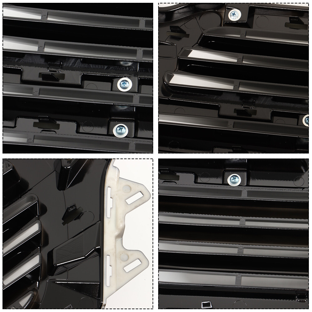 Front Mesh Upper Grille 68366528AH Fit For 2019-2023 Dodge Ram 1500 ...