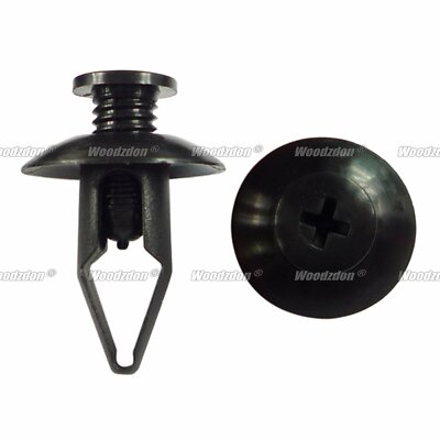 25 Bumper Cover Push Type Clip Blk Nylon Retainer A 20367 W706713-S300 ...