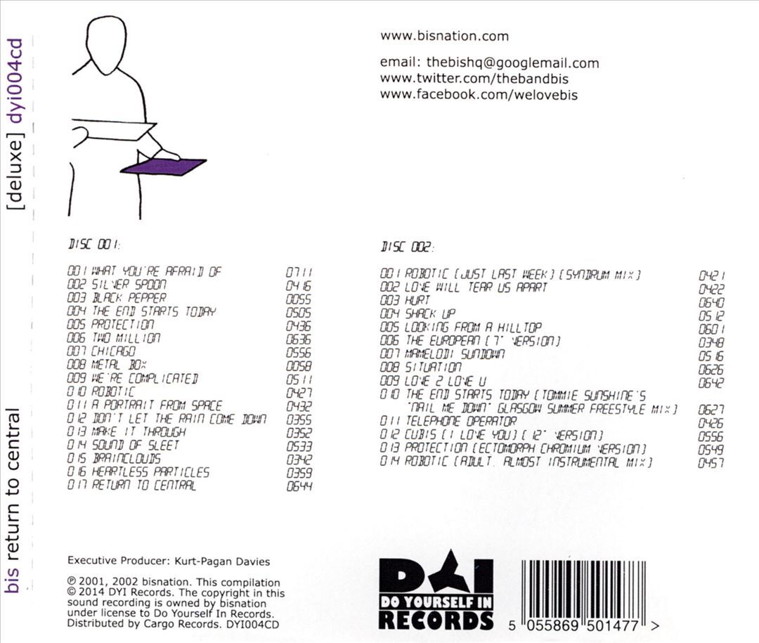 BIS RETURN TO CENTRAL [DELUXE EDITION] NEW CD 5055869501477| eBay