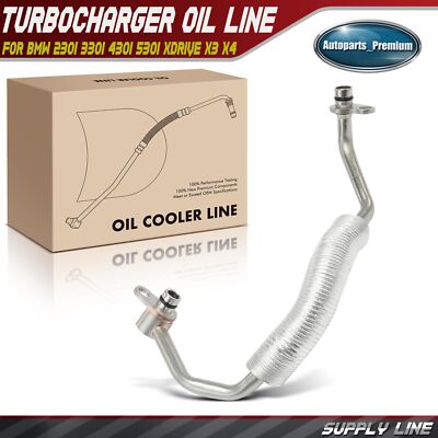 Supply Turbocharger Coolant Line for BMW 230i 17-21 330i 430i 530i ...