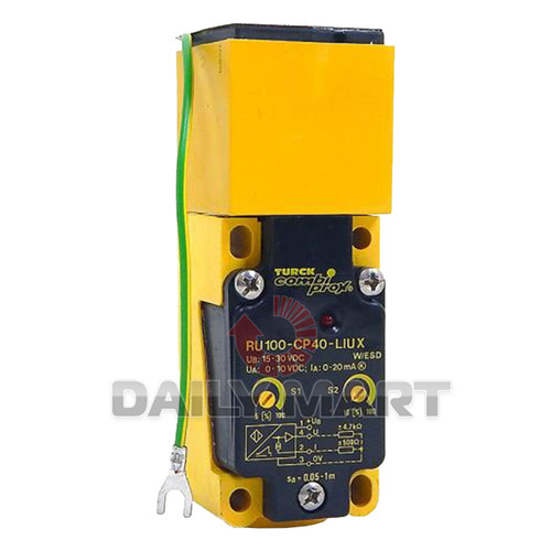 New In Box TURCK RU100-CP40-LIUX Ultrasonic Diffuse Mode Sensor | eBay