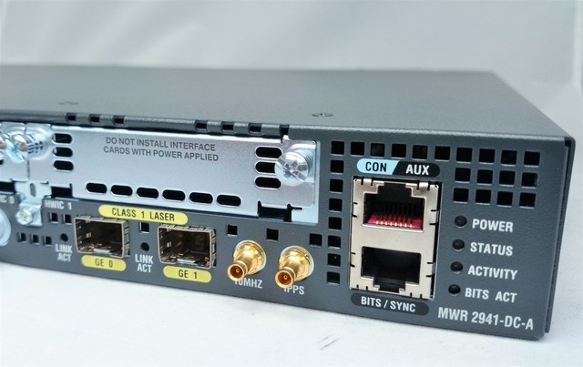 Cisco 2941-DC-A 100 Mbps 10/100 Wireless Router (MWR-2941-DC-A) for ...