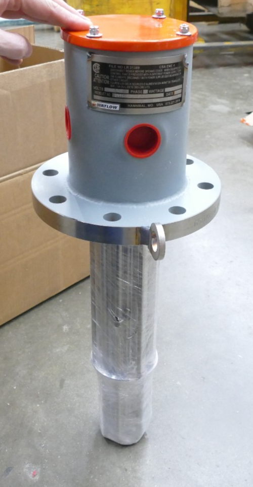 Watlow Tubular Flange Immersion Heater 2411-4012 FL7 (480V/400V 3Ph ...