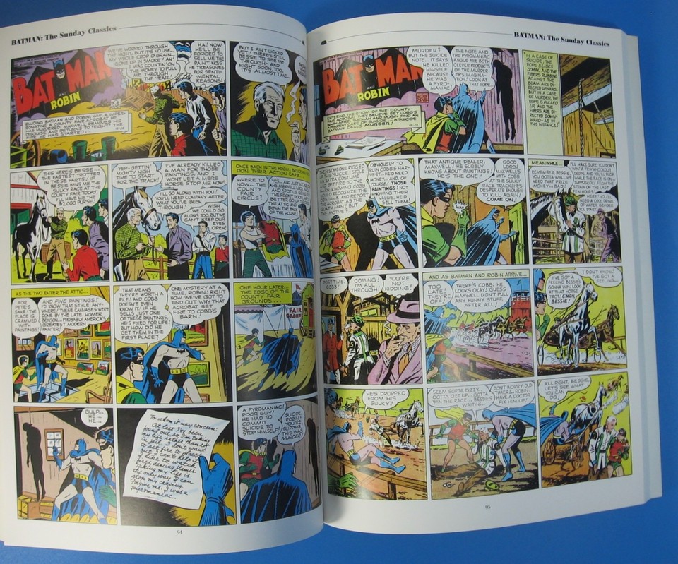 Batman Sunday Classics 1943-46 DC Comics Newspaper Strip Collection ...