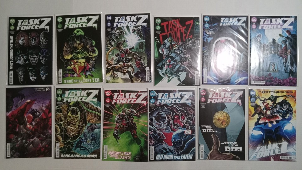 DC Comics Lot DC Vs Vampires Task Force Z Planet Lazarus Stargirl JSA ...