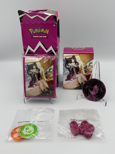 Pokemon TCG MARNIE Premium Tournament Collection Trading Card Box ...