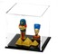 Acrylic Clear Table Top Display Case - Small Square Box 4" x 4" x 4 ...