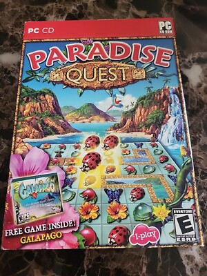 Paradise Quest PC Game (Windows XP/VIsta) CD-ROM, 2009 | eBay
