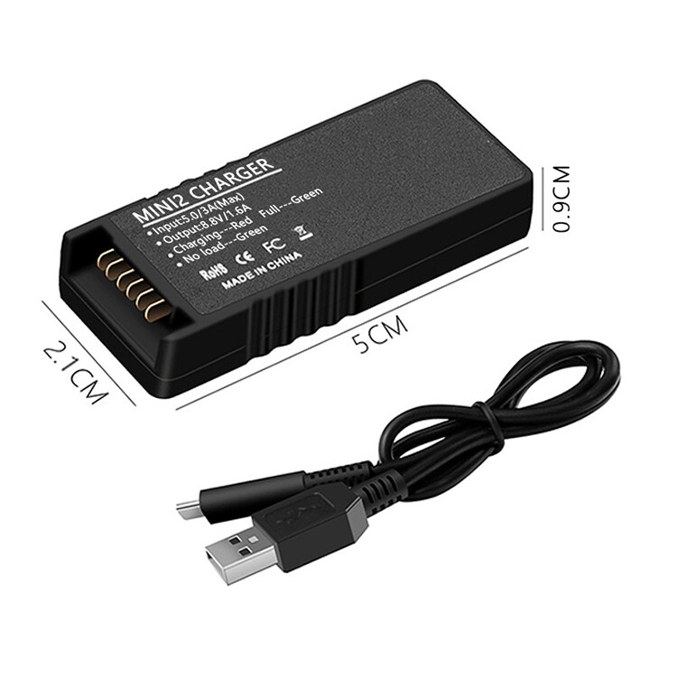 Durable USB Charger Battery Qc3.0 Fast Charging Part for DJI Mini 2 ...