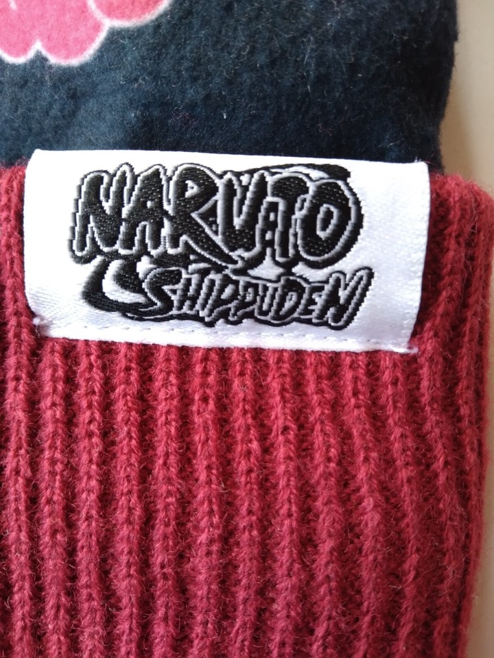 Naruto Shippuden Itachi Akatsuki Shinobi Cloud Cuffed Pom Beanie Youth ...