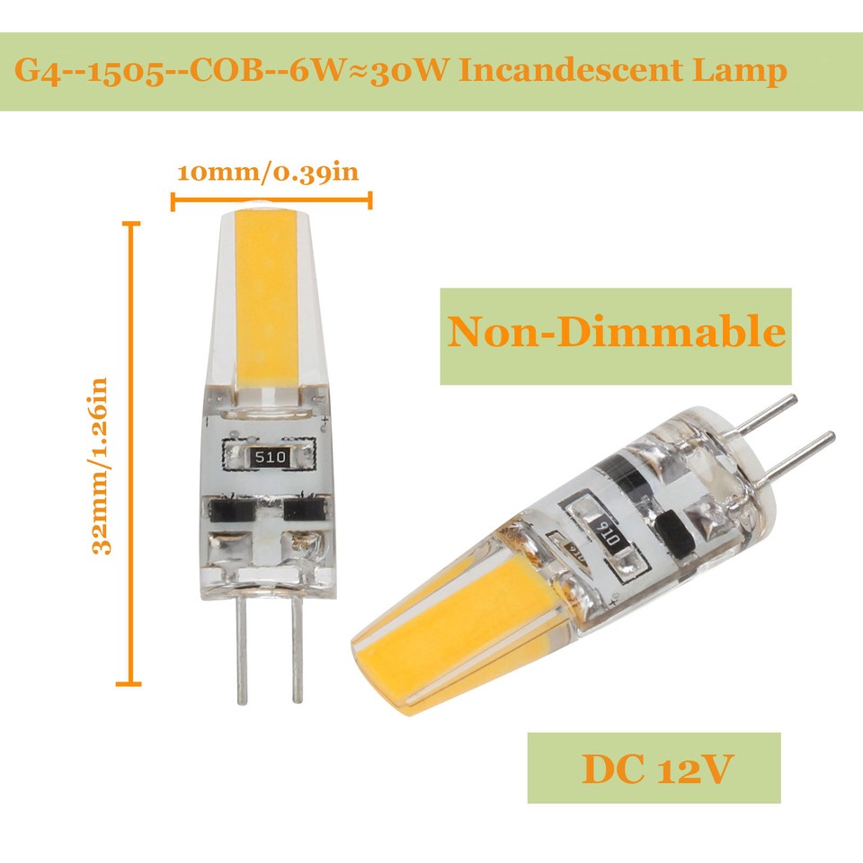 Mini G4 G9 E14 LED Light Capsule Bulb 12V 220V Replace Halogen Lamp ...