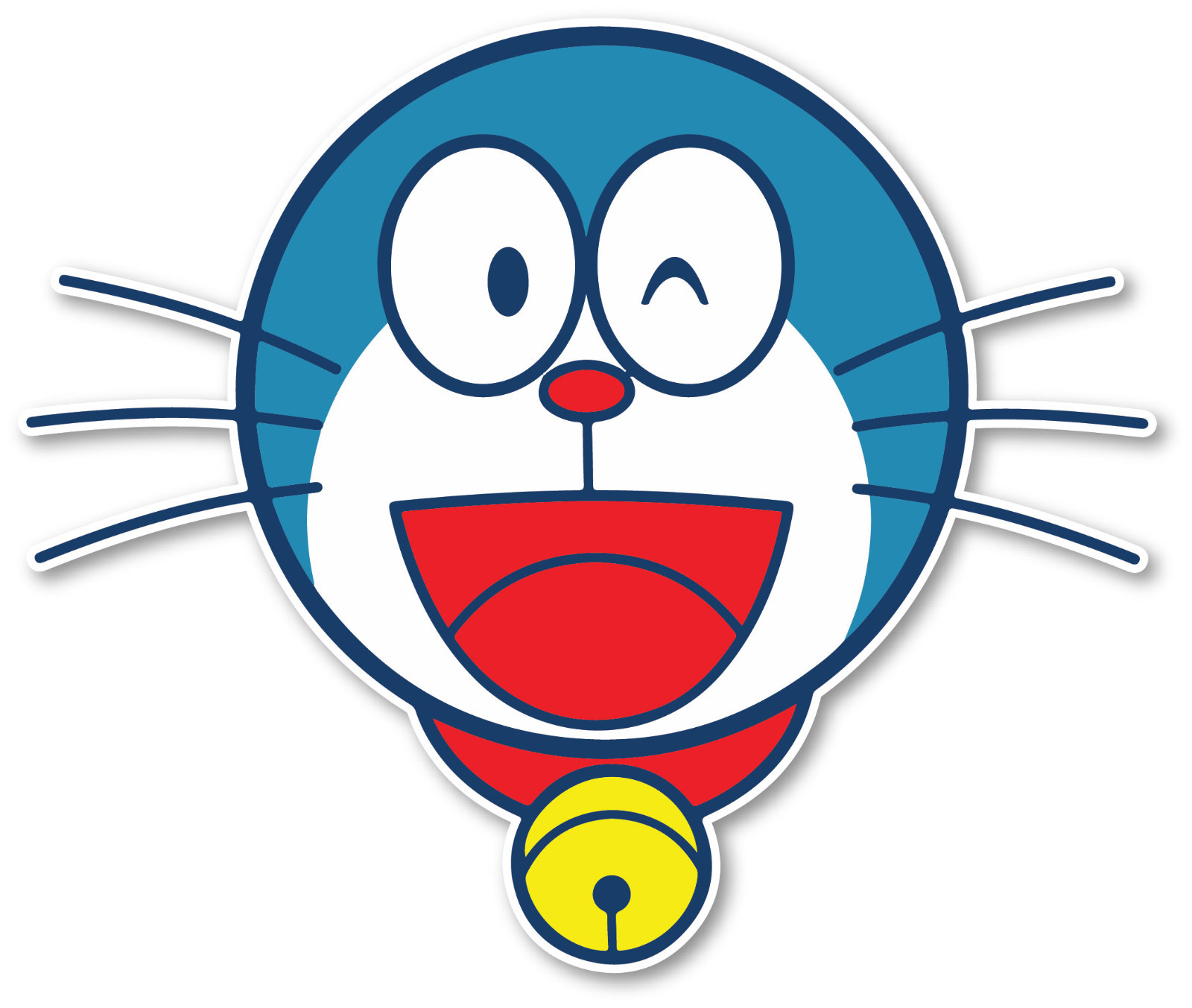 Doraemon cat cartoon vinyl sticker decal 5"x4" | eBay