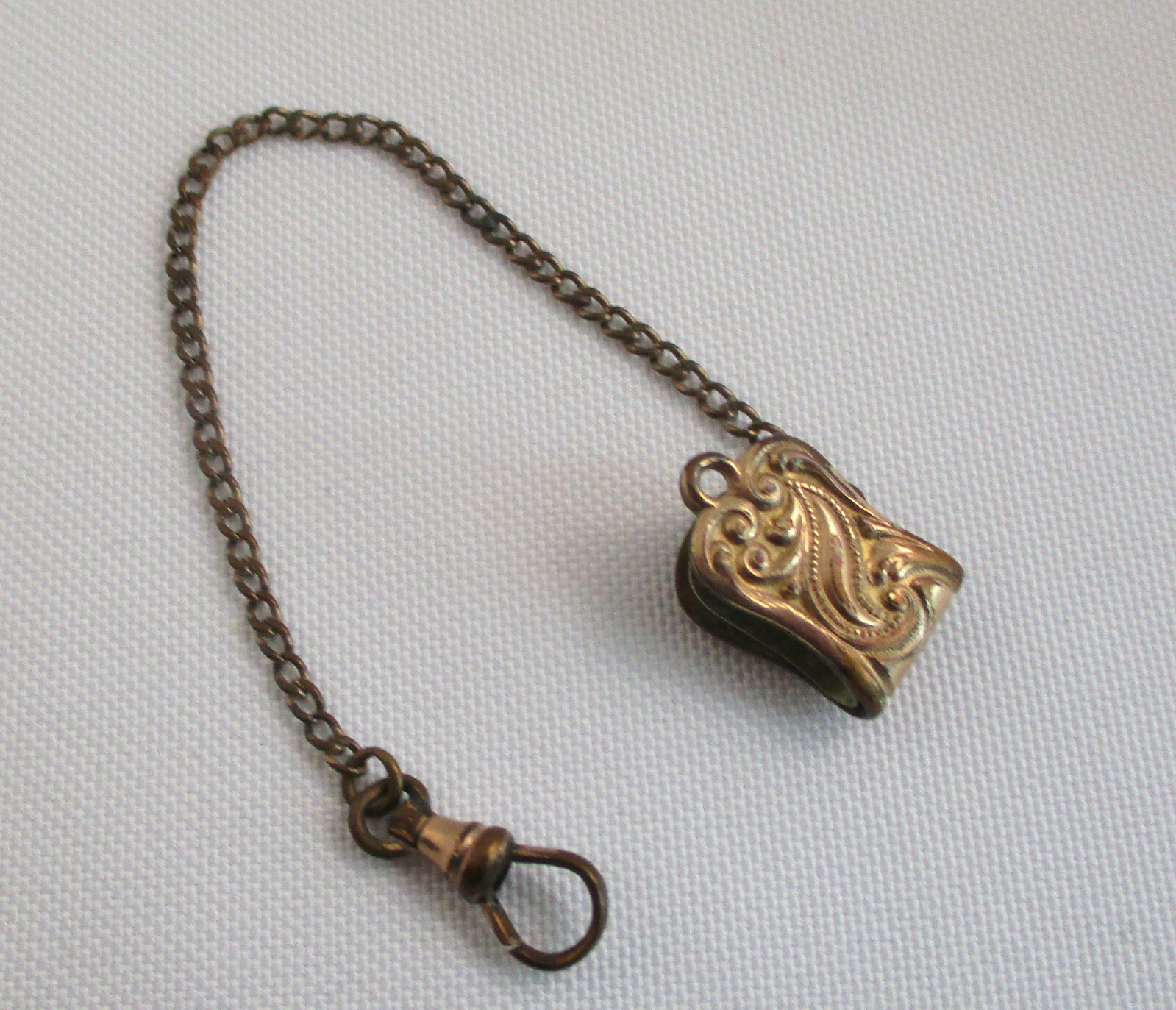 Vintage J. M. Fisher Co. Vest Pocket Watch Clip Chain | eBay