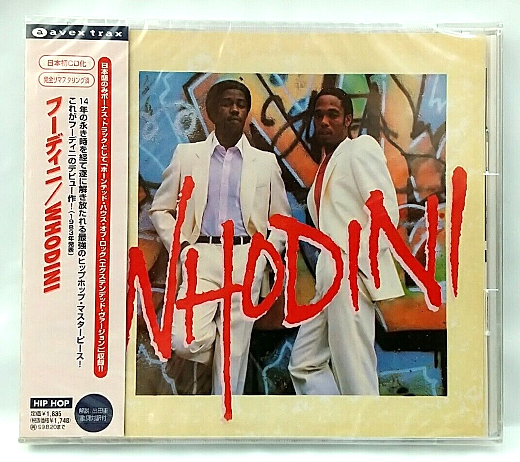 (CD) Whodini – Whodini , Brand New, AVCZ-95070, Album, Obi, Bonus Track ...