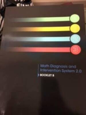 Math Diagnosis and Intervention System 20 Booklet B - Paperback - VERY ...