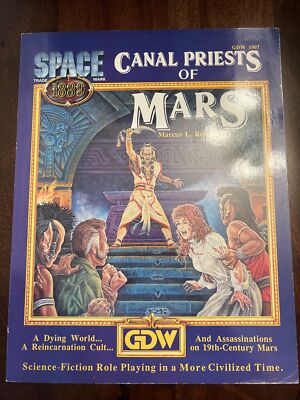Space 1889 RPG Canal Priests of Mars GDW #1907 | eBay