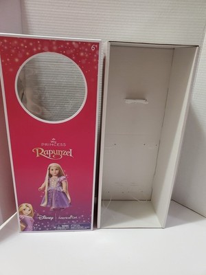 American Girl Disney Princess Rapunzel EMPTY 18" Doll Box | eBay