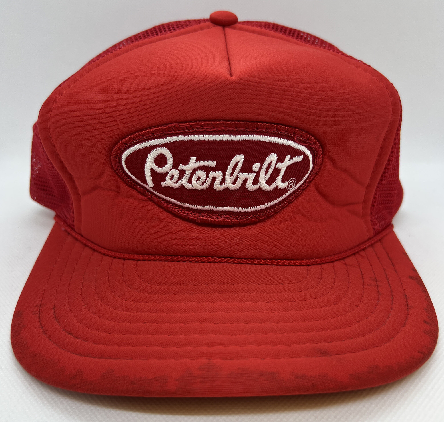 Vintage Peterbilt Patch Mesh Trucker Hat Full Snapbac… - Gem