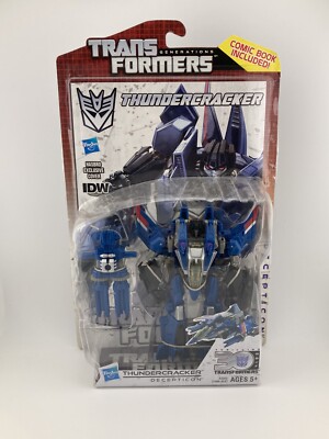 Hasbro Transformers Generations Thundercracker Action Figure w/IDW ...