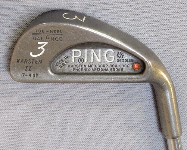 4 Ping Karsten II Orange Dot Irons 3 - 4 - 5 - 6 with ZZ Lite Steel ...