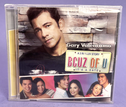 Gary Valenciano BCUZ OF U Because of You CD Vintage Single 2004 Star ...