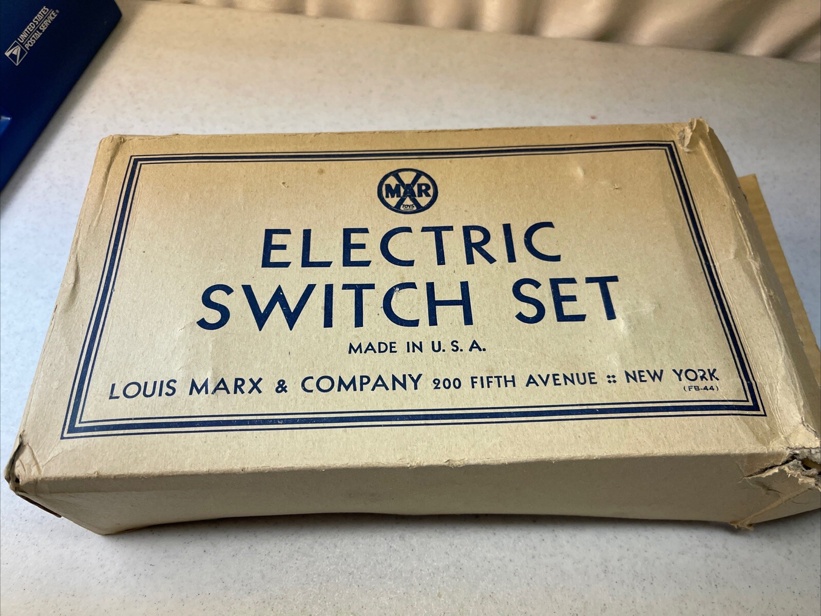 Vintage Marx Train Railroad Electric Silver Switch Set with Box. Nice ...