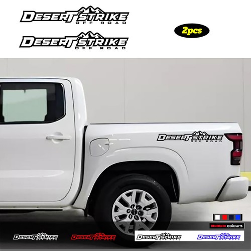 For Nissan Frontier OFFROAD 4X4 Desert Strike Truck Bed Side Decal ...