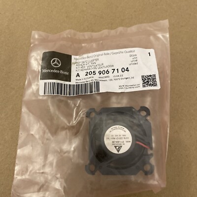 Genuine OEM Mercedes Headlight w/o Intelligent LED RS Fan Blower Repair ...