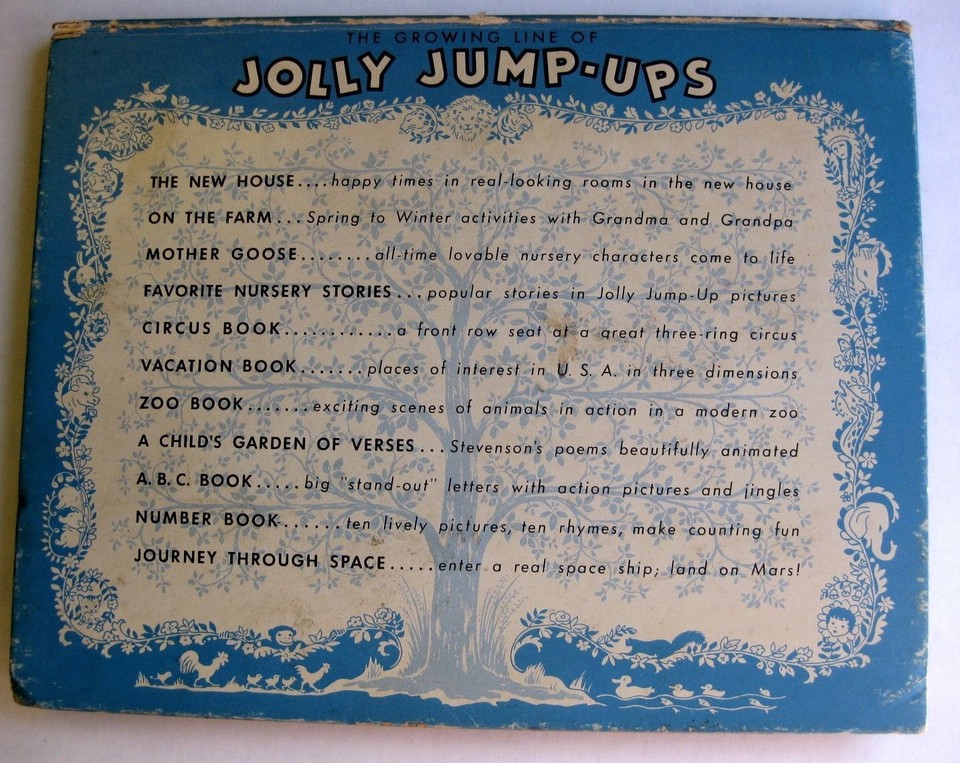 1948 Amazing The Jolly Jump Ups ABC Pop Up Book In Great Condition! | eBay