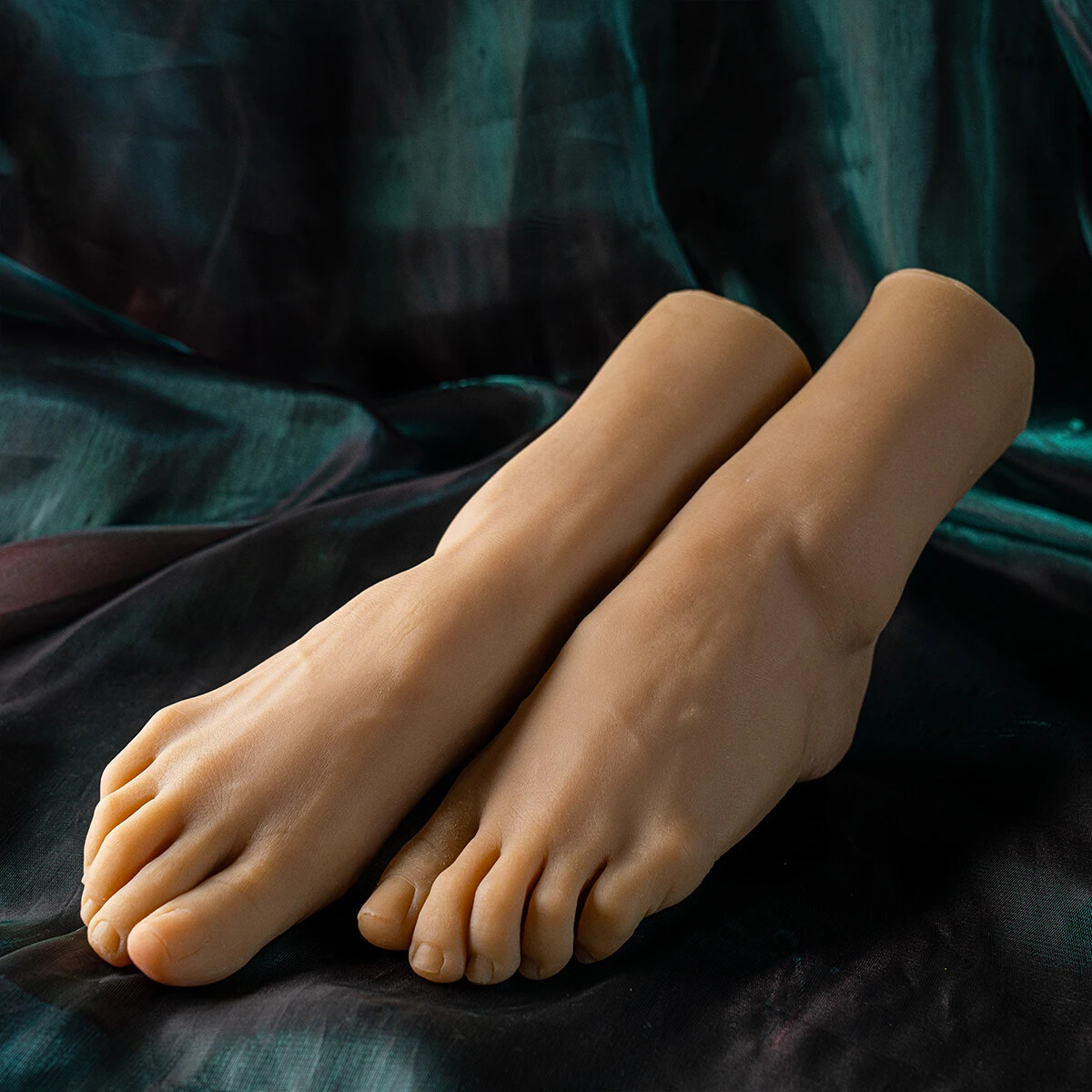 Silicone Feet Model Realistic Fake Foot Female Mannequin Display ...